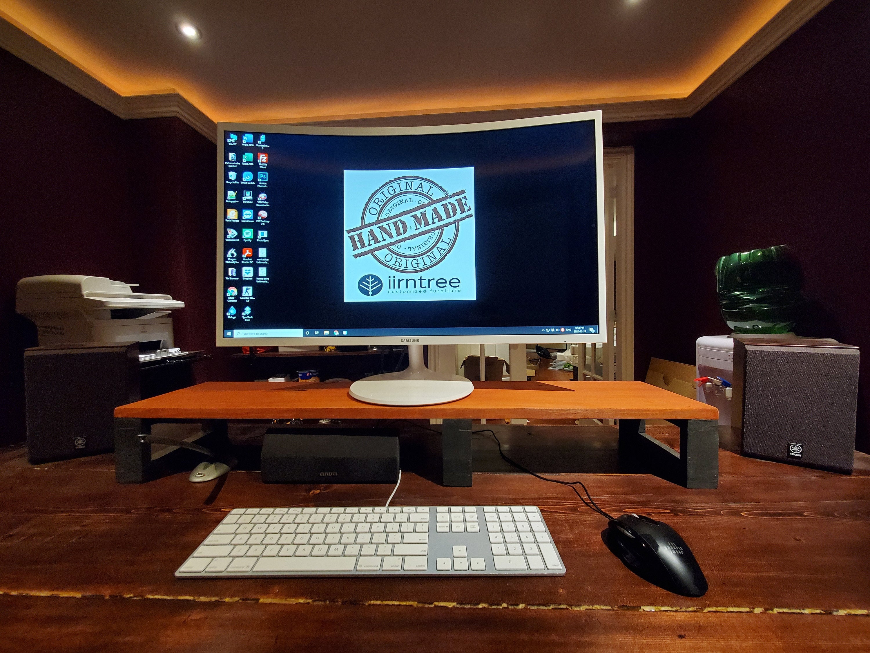 Buy Monitor Display Stand - Customizable & Handmade